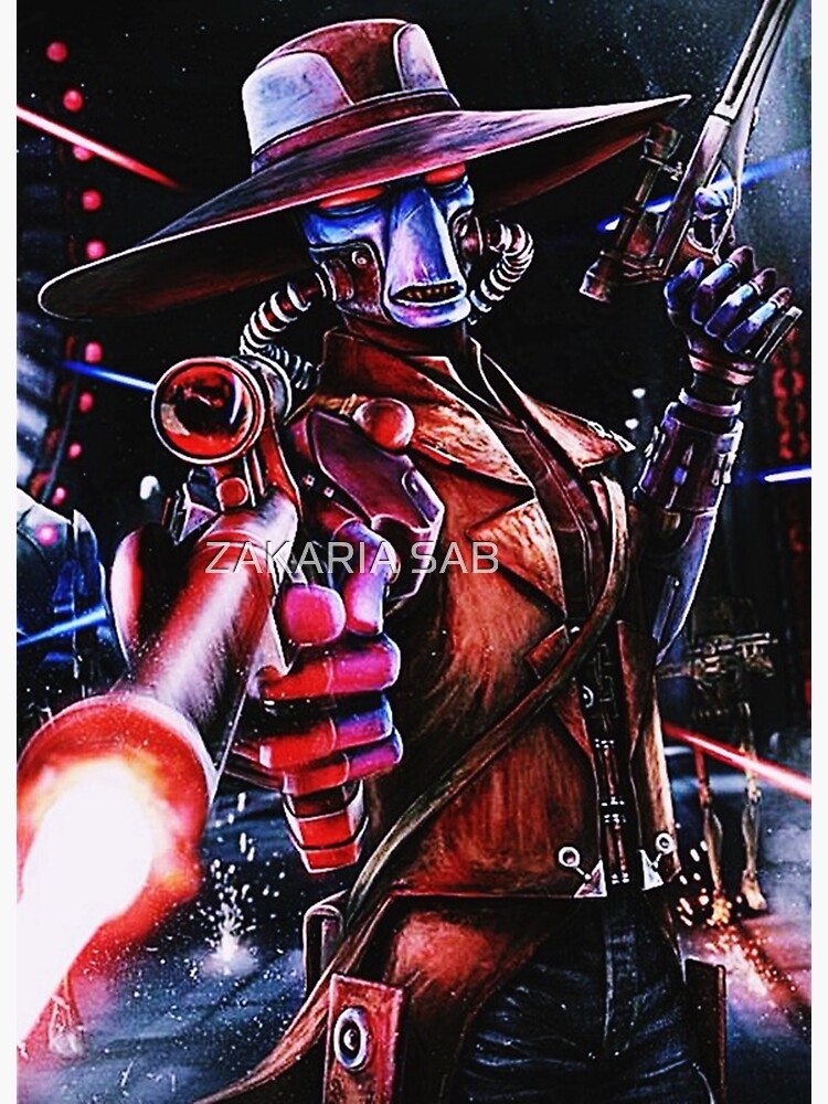 "Cad bane character" Sticker by ZAKARIASAB | Redbubble