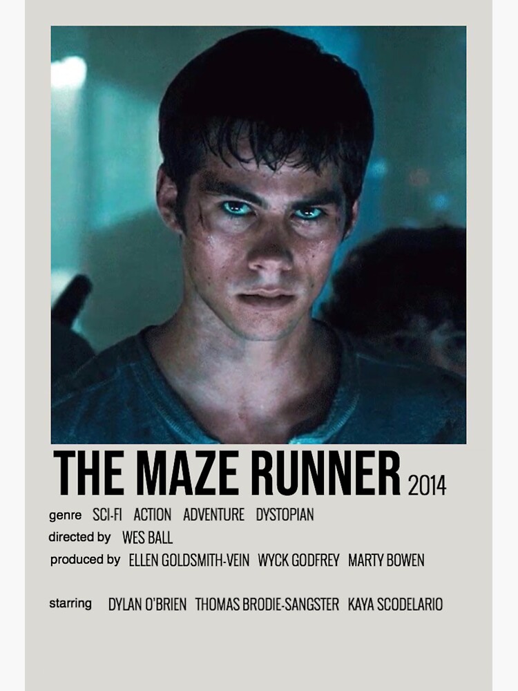 "tmr movie poster 04" Sticker by jennamcmahon | Redbubble