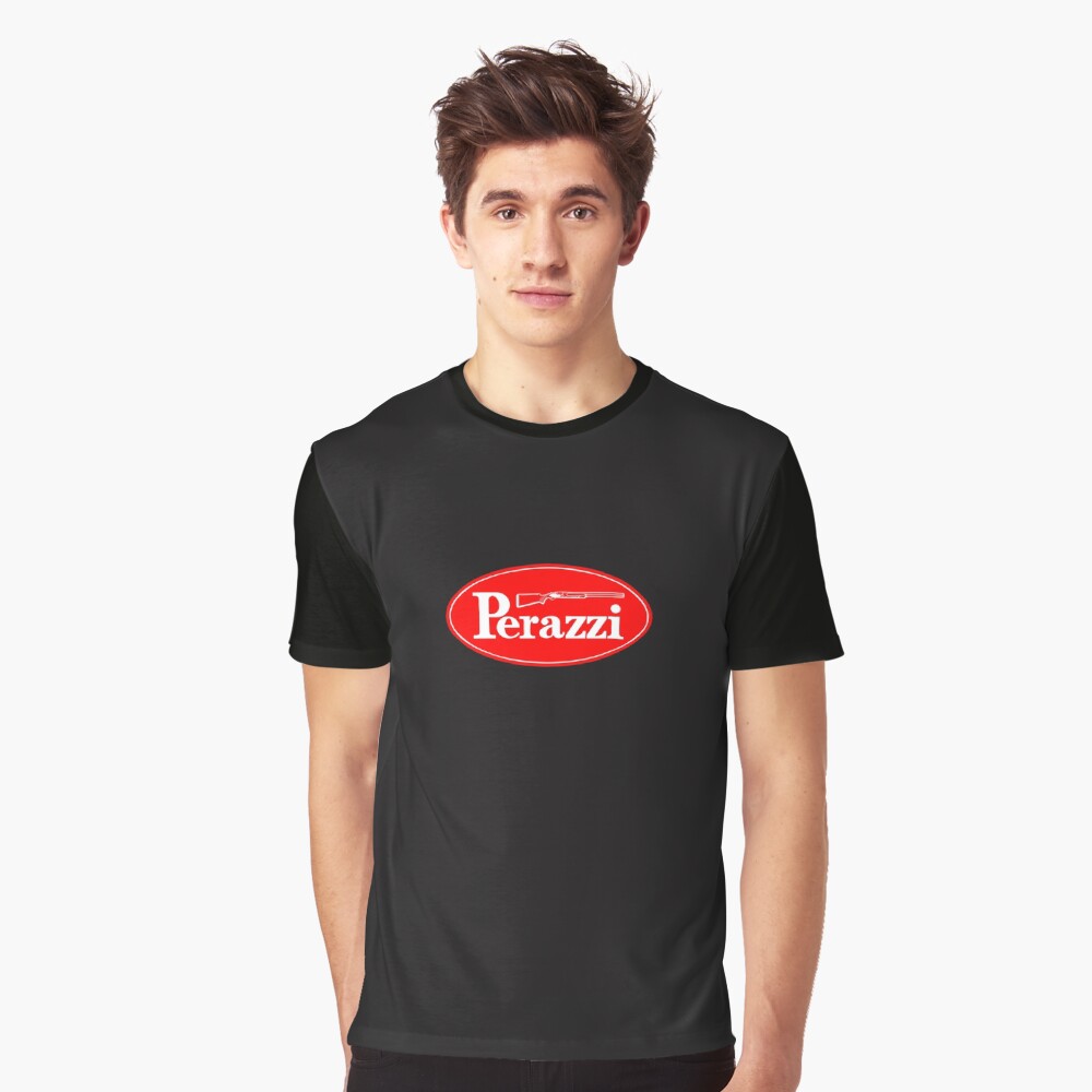 "BEST SELLER - perazzi Merchandise Essential T-Shirt" Sticker for Sale ...