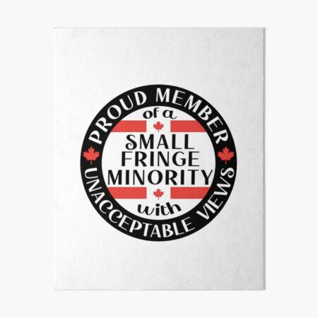 Lámina rígida «Orgulloso miembro de una pequeña minoría marginal con ...