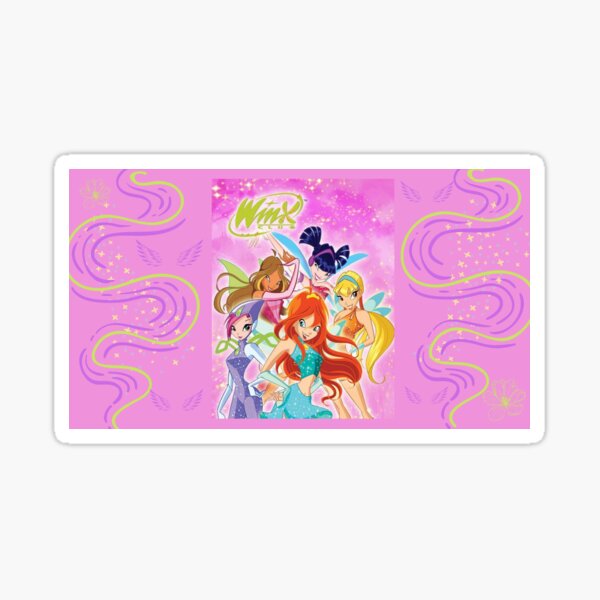 "winx design" Sticker for Sale by floresalvajes | Redbubble