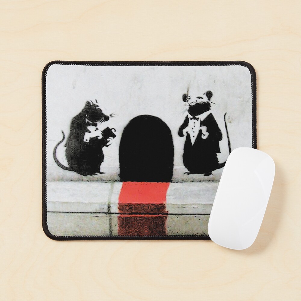 "Banksy - Red Carpet Dinner Service" Poster for Sale by EinsamerBaum ...