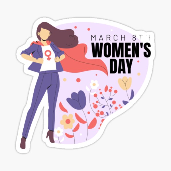 "Happy international womens day 2022 || march 8th womens day" Sticker ...