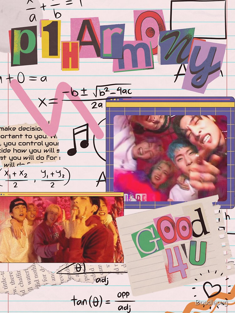 "Good 4 U P1h" Sticker by Doodlepug | Redbubble