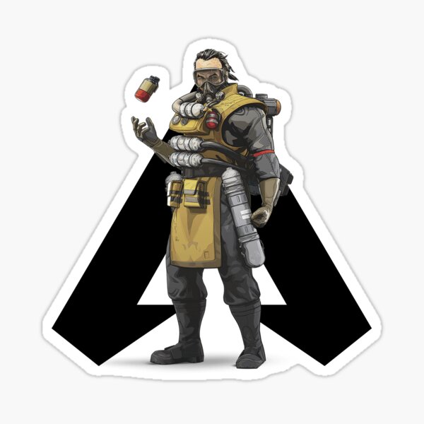 "Apex Legends - Caustic" Sticker by GarunBlade1 | Redbubble