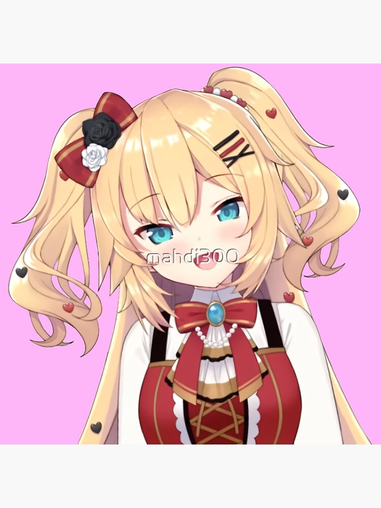 "Akai Haato haachama chama vtuber" Art Print for Sale by mahdi300 | Redbubble