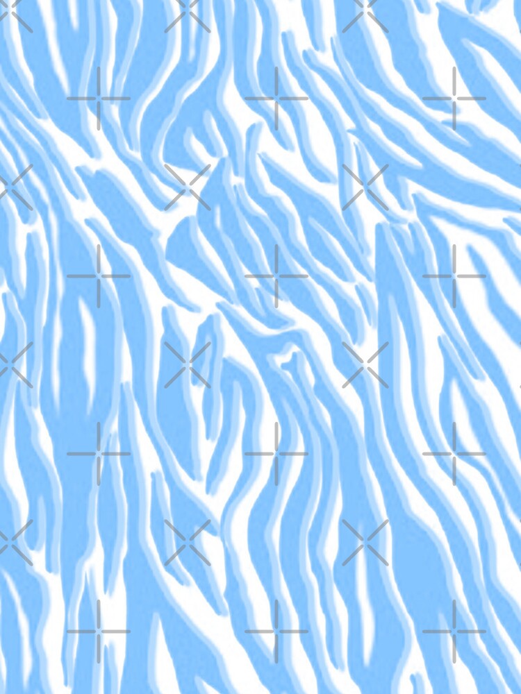 "Blue Zebra Pattern" iPhone Case for Sale by brookiecookie37 | Redbubble