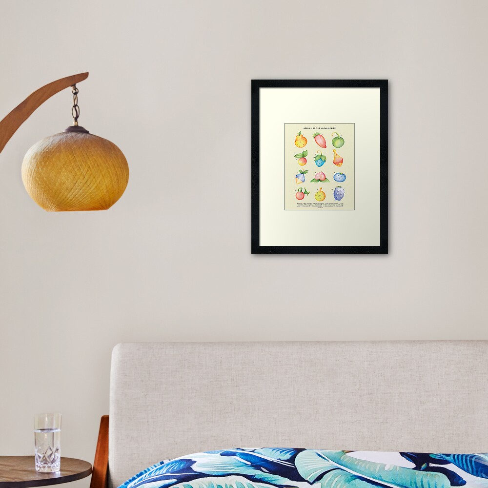 "Berries of Hoenn" Poster for Sale by nataleeae | Redbubble