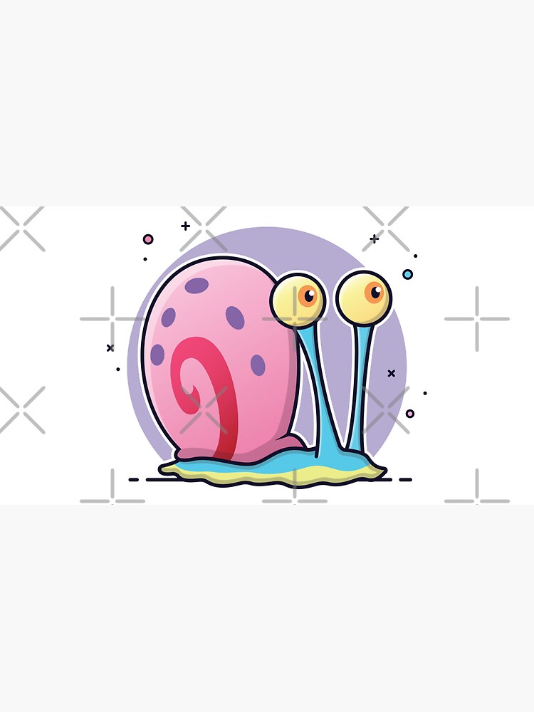 Gorro de pescador «Bob Esponja - Gary El Caracol | Arte de dibujos ...