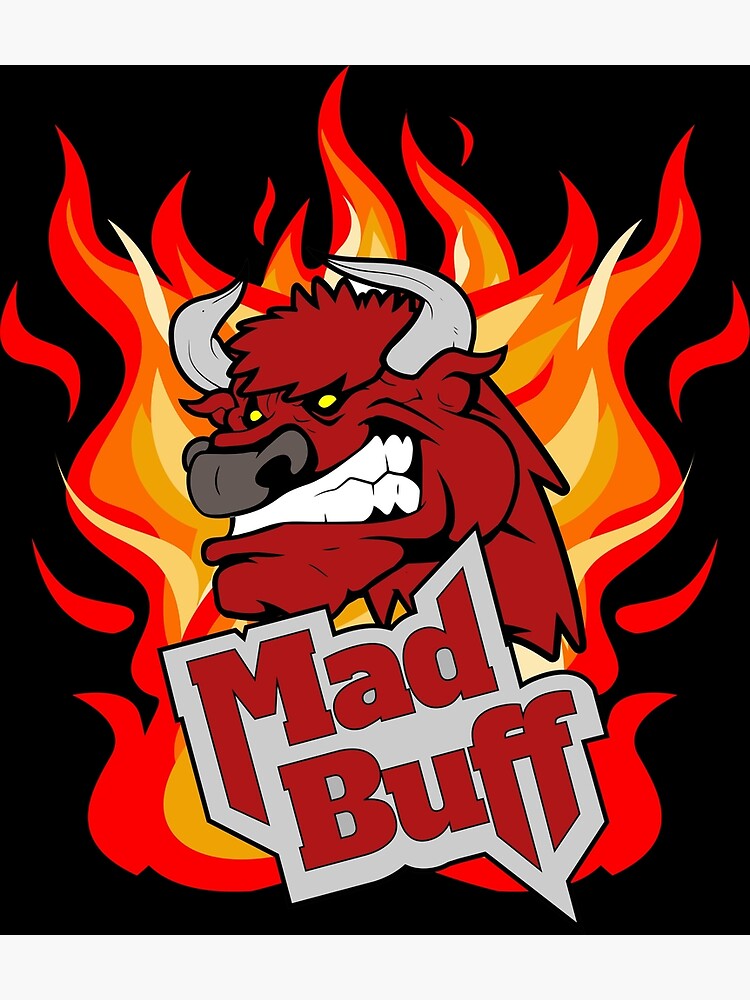 "Mad Buff Energy Drink Logo" Art Print by ThomasKadmon | Redbubble