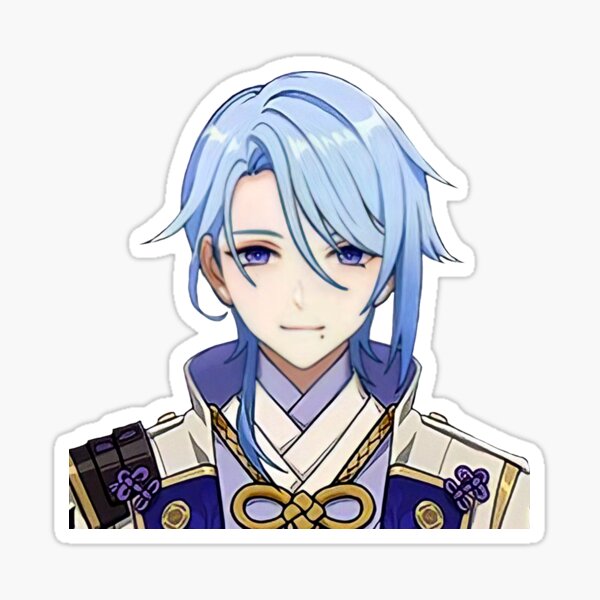 "Kamisato Ayato - Genshin Impact" Sticker for Sale by persephonexx ...