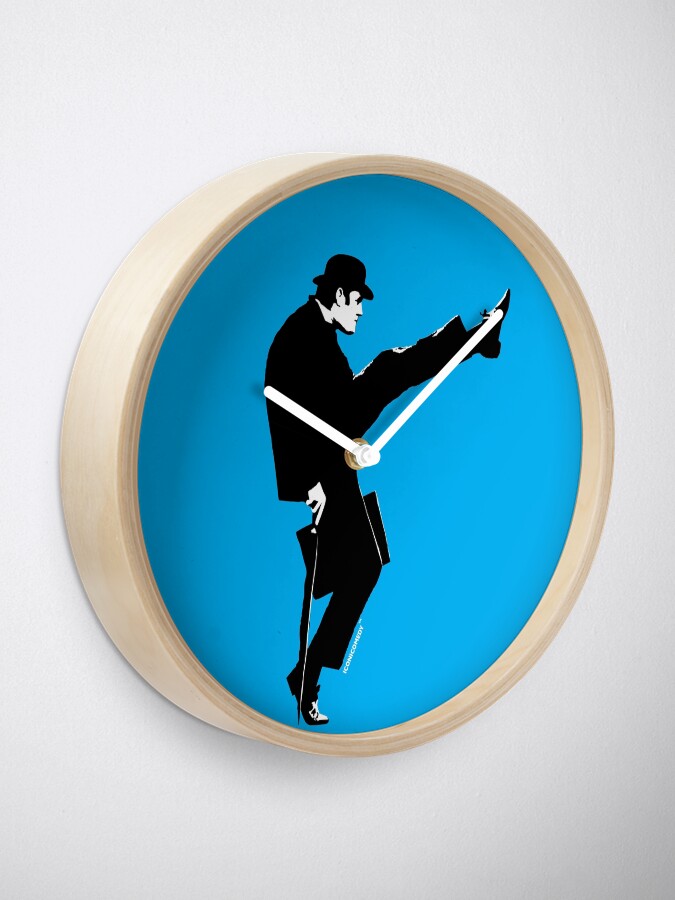 "John Cleese Ministry of Silly Walks" Clock for Sale by iconiComedy ...