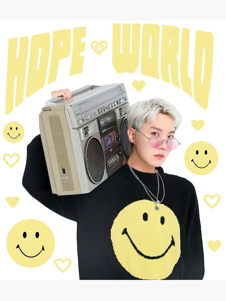 Póster «J-Hope Hope World Design (Original) Jung Hoseok de BTS» de Maya ...