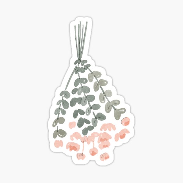 "Eucalyptus Sticker" Sticker for Sale by camrynporter75 | Redbubble