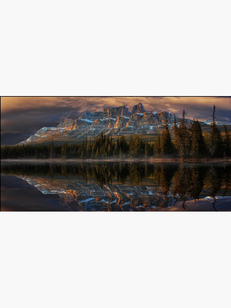 "Mountain lake wall decor,panoramic,panorama, art,lake life,Sunset lake ...