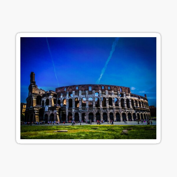 "Colosseum" Sticker by Boise-Abroad | Redbubble
