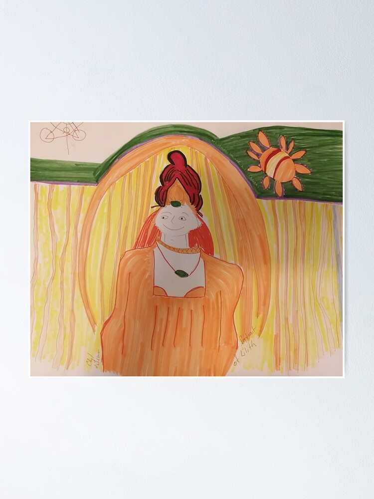 "Portrait of a Lilith" Poster for Sale by Cheryl93 | Redbubble
