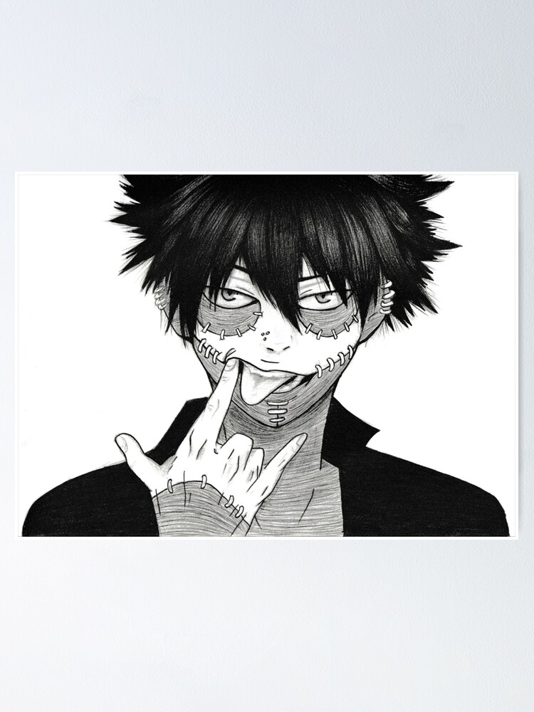 "Dabi " Poster for Sale by AnimeArtStuff | Redbubble