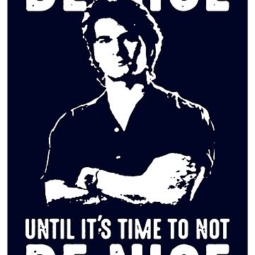 "Be Nice... Until It Is Time To Not Be Nice" Coasters (Set of 4) for ...