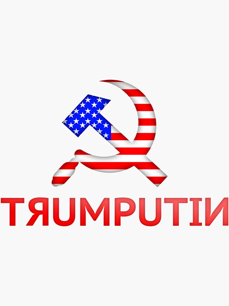 "Trumputin Trump and Putin Fitted " Sticker by GlorusShop | Redbubble
