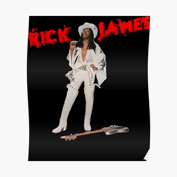 "Rick James (artist)" Poster for Sale by dreamasandee | Redbubble