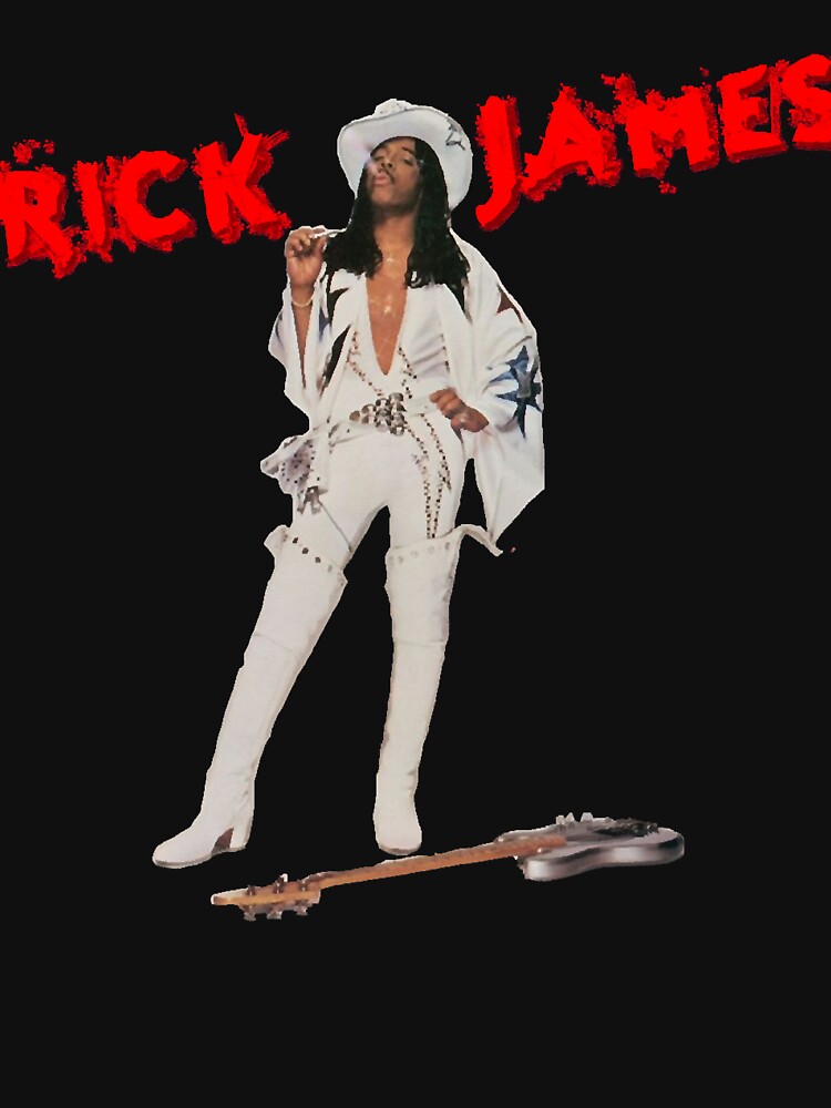 "Rick James (artist)" T-shirt for Sale by dreamasandee | Redbubble ...