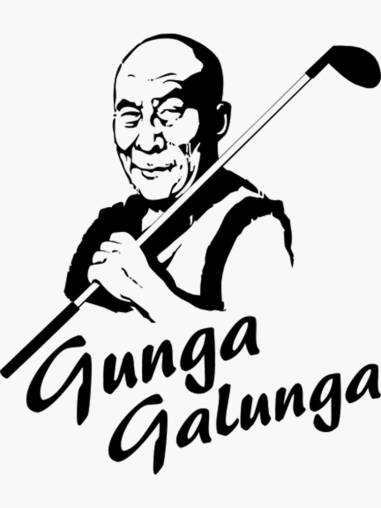 "Gunga Galunga T-ShirtGunga Galunga T-Shirt" Sticker by NachoAxel ...