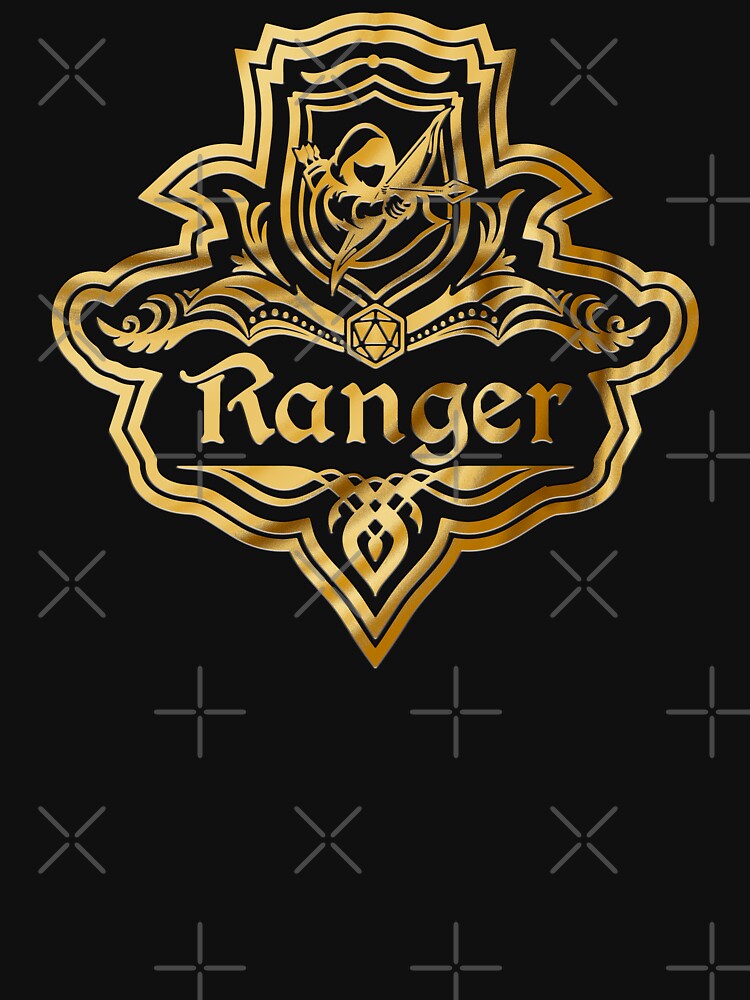 "Ranger DnD Class Emblem for role players gift" T-shirt for Sale by ...