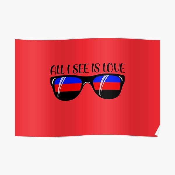 "Polyamory Sunglasses - Love" Poster for Sale by Bloodm00ndesign ...