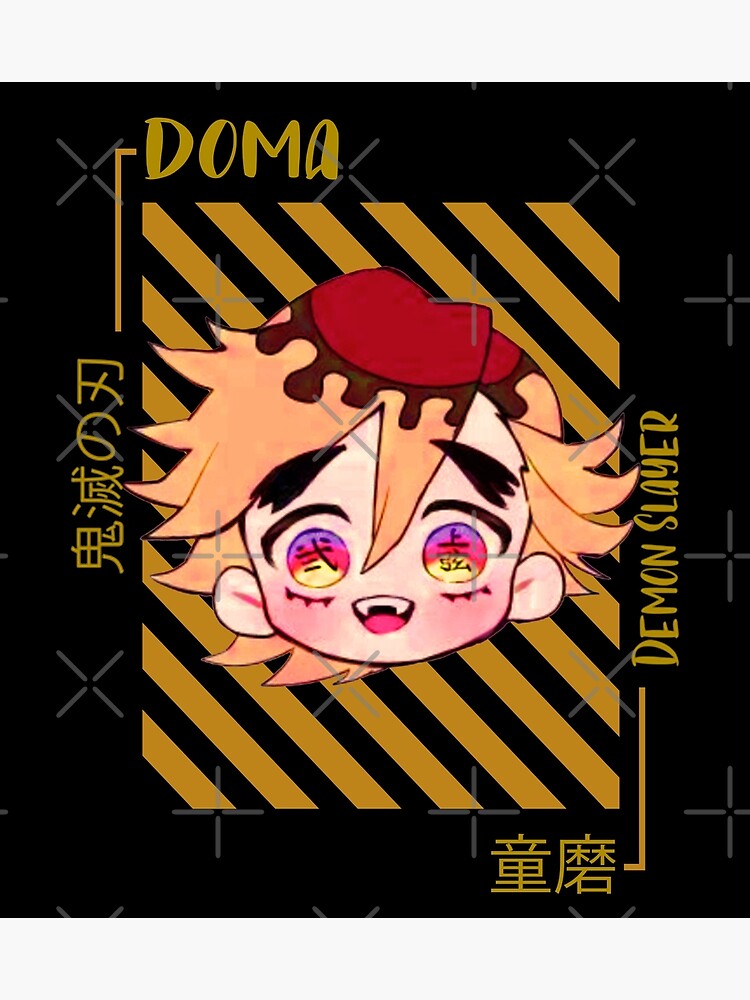 "doma deman slayer" Poster by Emini-ARt | Redbubble