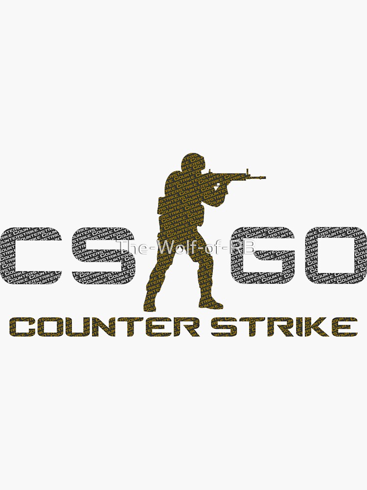 "CS:GO - Yellow" Sticker for Sale by The-Wolf-of-RB | Redbubble