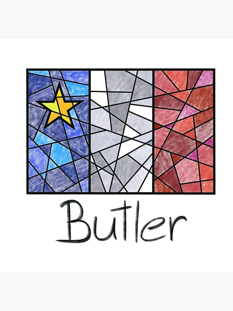 "Acadian Flag pastel mosaic Butler - Drapeau acadien mosaïque pastel ...