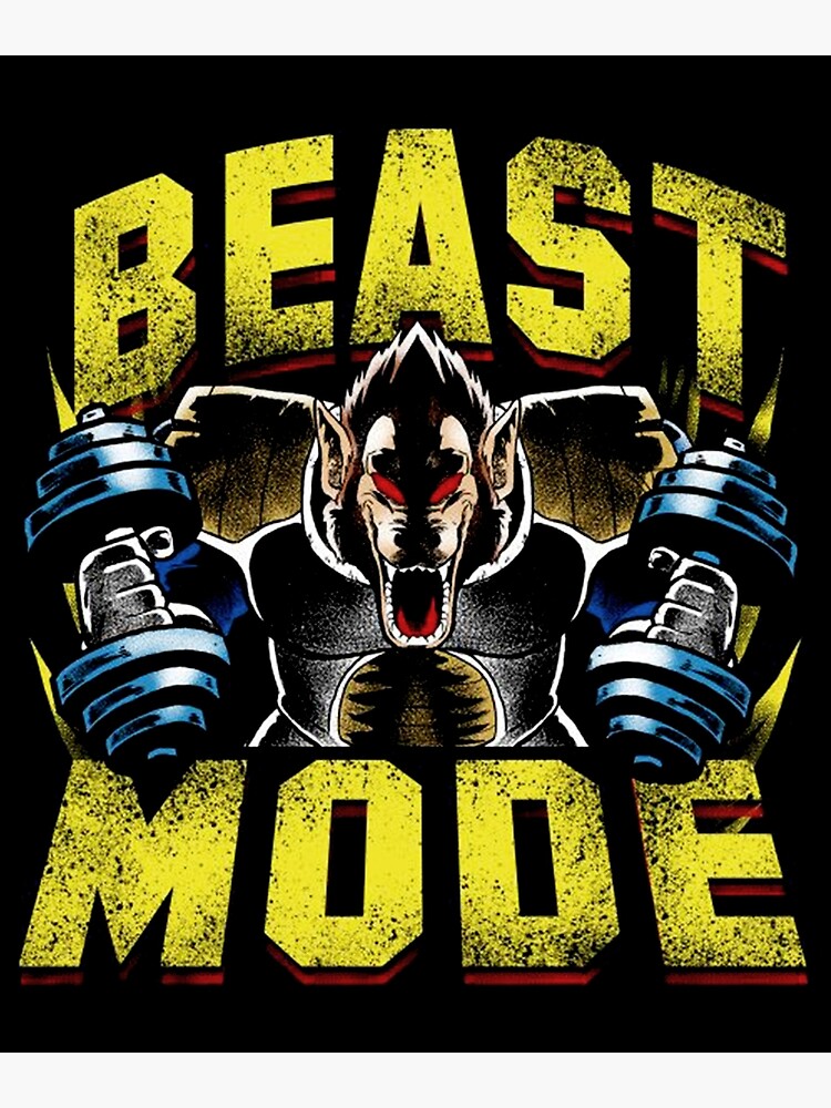 "Goku Monkey Beast Mode Gymer" Art Print for Sale by Nodali | Redbubble