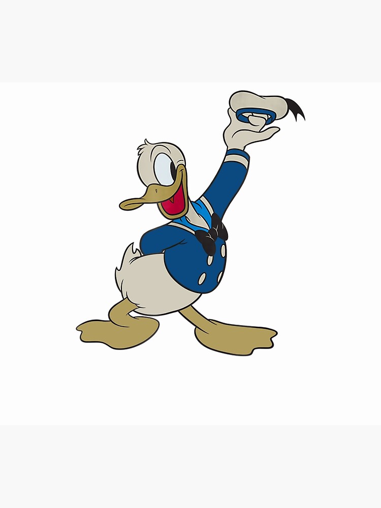 "Dis.ney Donald Duck Salute" Poster for Sale by JennieDreher | Redbubble