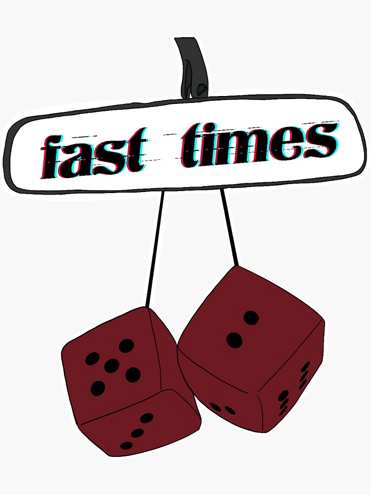 "Sabrina fast times carpenter getaway car" Sticker by jannellealino ...