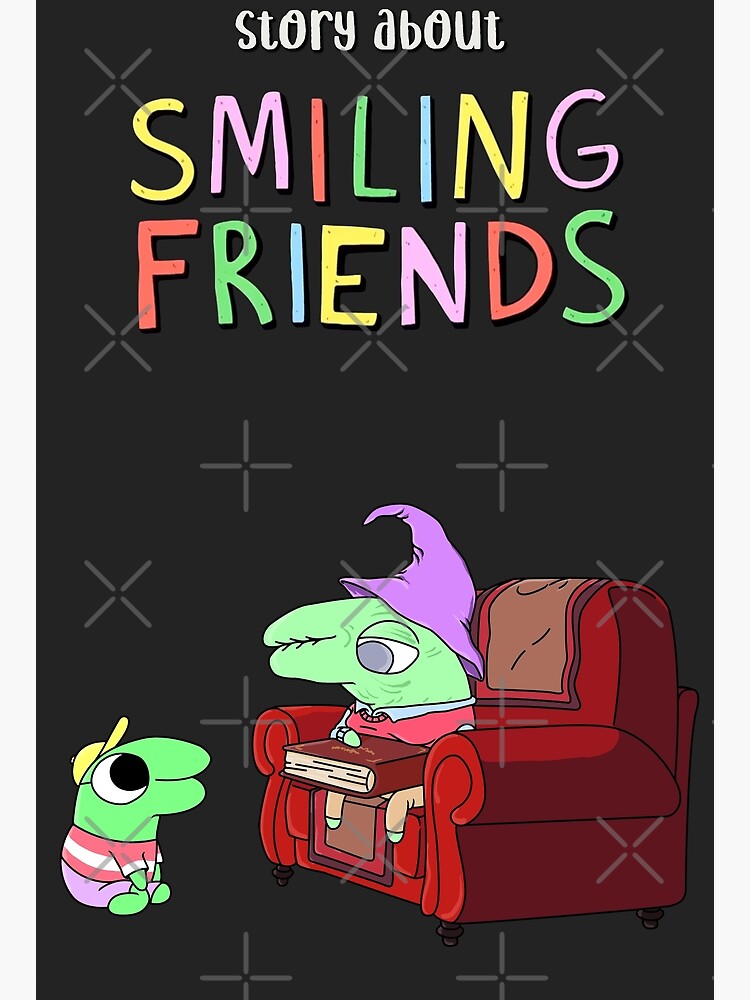 "SMILING FRIENDS - Gleb or Glep grandfather old_2, bliblie, Pim, Alan ...