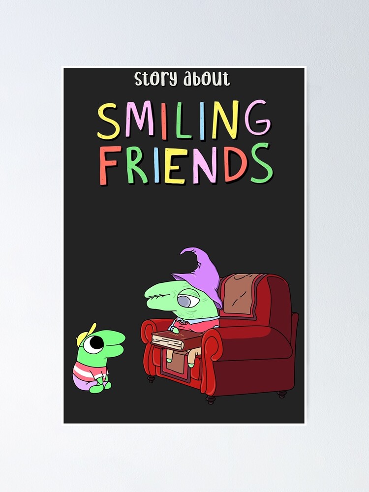 "SMILING FRIENDS - Gleb or Glep grandfather old_2, bliblie, Pim, Alan ...