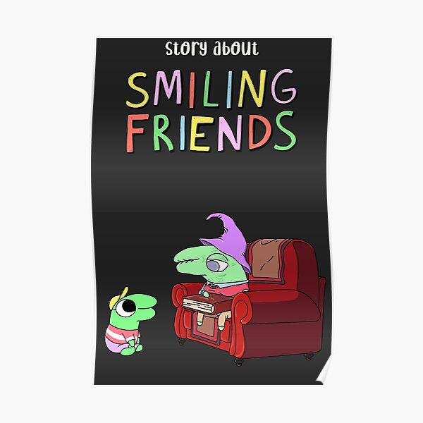 "SMILING FRIENDS - Gleb or Glep grandfather old_2, bliblie, Pim, Alan ...