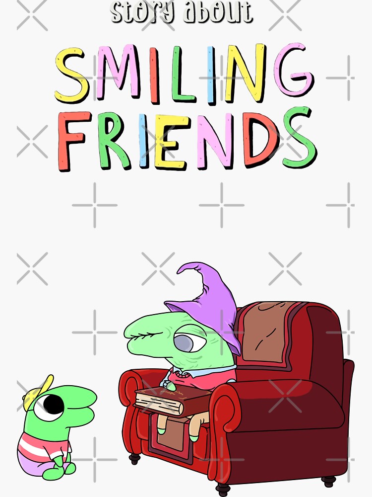 "SMILING FRIENDS - Gleb or Glep grandfather old_2, bliblie, Pim, Alan ...