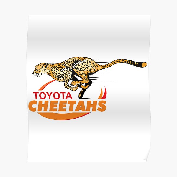 "Cheetahs Rugby Football Club Logos" Poster for Sale by fumiooic ...