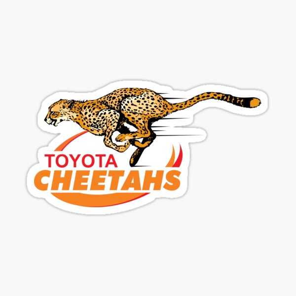 "Cheetahs Rugby Football Club Logos" Sticker by fumiooic | Redbubble