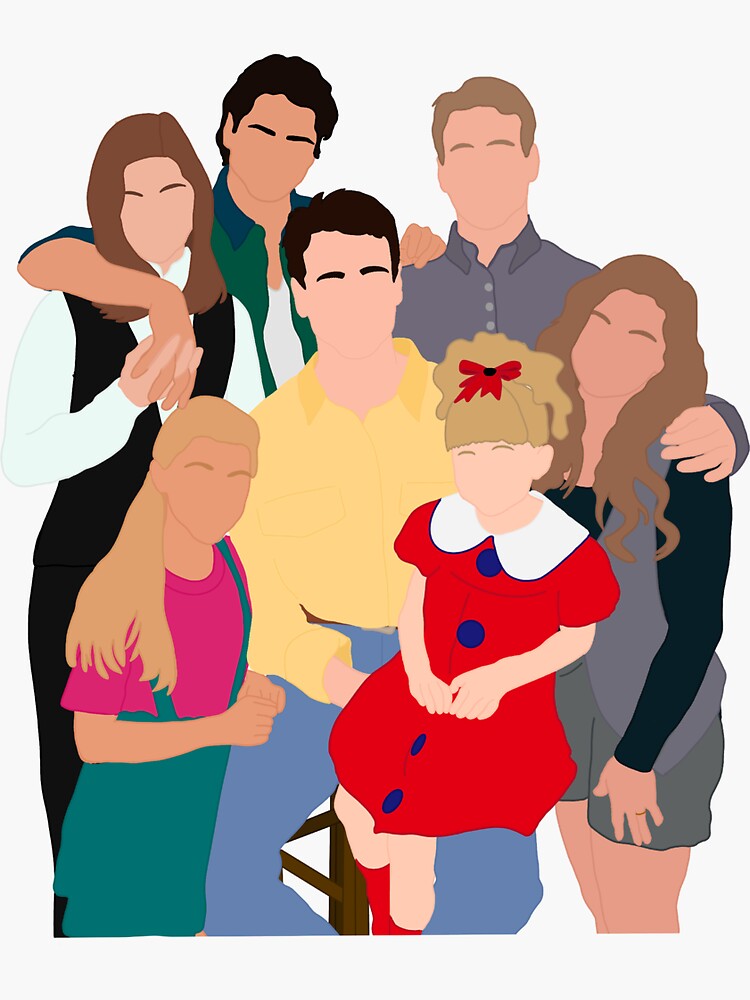 "Full House" Sticker for Sale by GrellenDraws | Redbubble