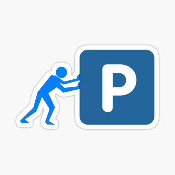 "Just Pushin P... " Sticker for Sale by KayzekFashion | Redbubble