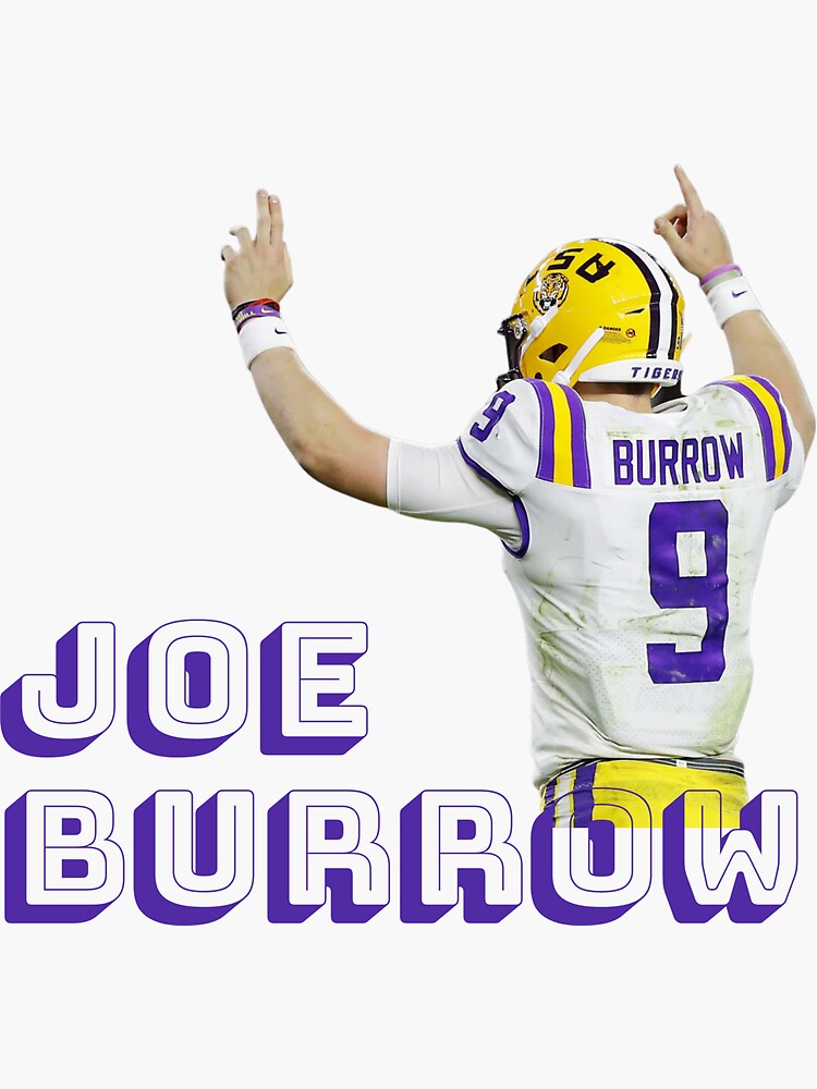 "Rugby player Joe burrow " Sticker for Sale by ForGorden | Redbubble