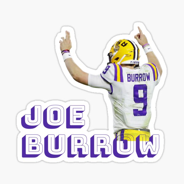 "Rugby player Joe burrow " Sticker for Sale by ForGorden | Redbubble