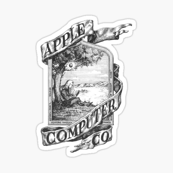 "old computer logo" Sticker by jermainedesign | Redbubble