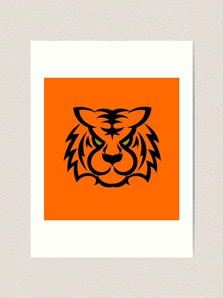 "Tribal Tiger (Beast Mode™)" Art Print by Blazinglion45 | Redbubble