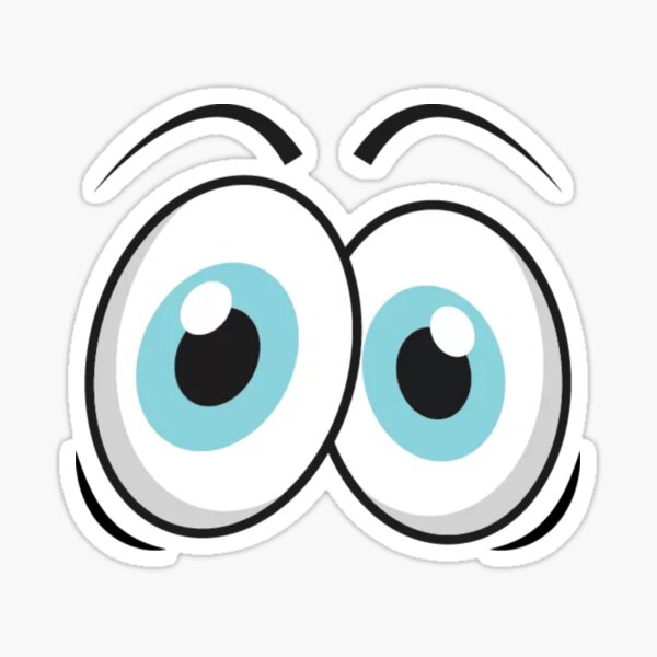 "THe Magic eay" Sticker by Rueydesign | Redbubble