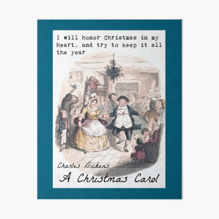 "A Christmas Carol " Art Board Print for Sale by anwdigital | Redbubble