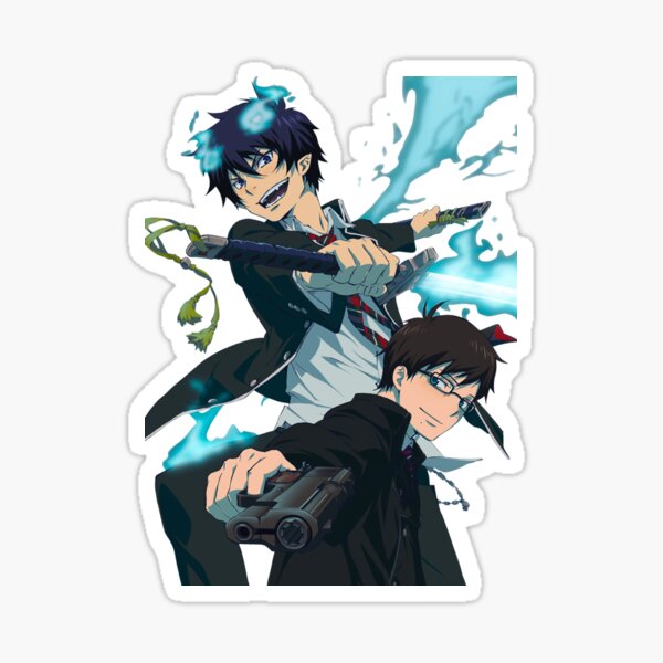 "Blue Exorcist | Rin and Yukio " Sticker for Sale by KyasutoNaito ...